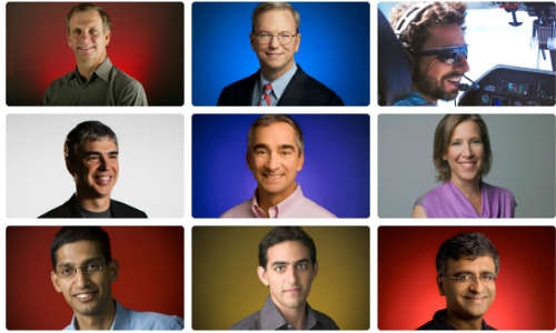 Top executives at Google's top management team- Hindi Gizbot