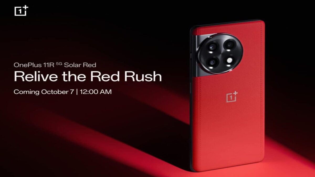 OnePlus 11R Solar Red 5G 18GB रैम के साथ 7 अक्टूबर को भारत में होगा ...